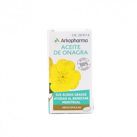 ARKOCAPSULAS ACEITE DE ONAGRA 100 PERLAS - Farmacia Castillo