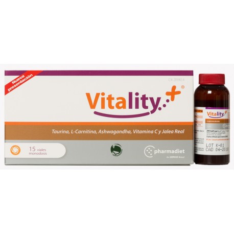 VITALITY PLUS* 10 VIALES - Farmacia Castillo